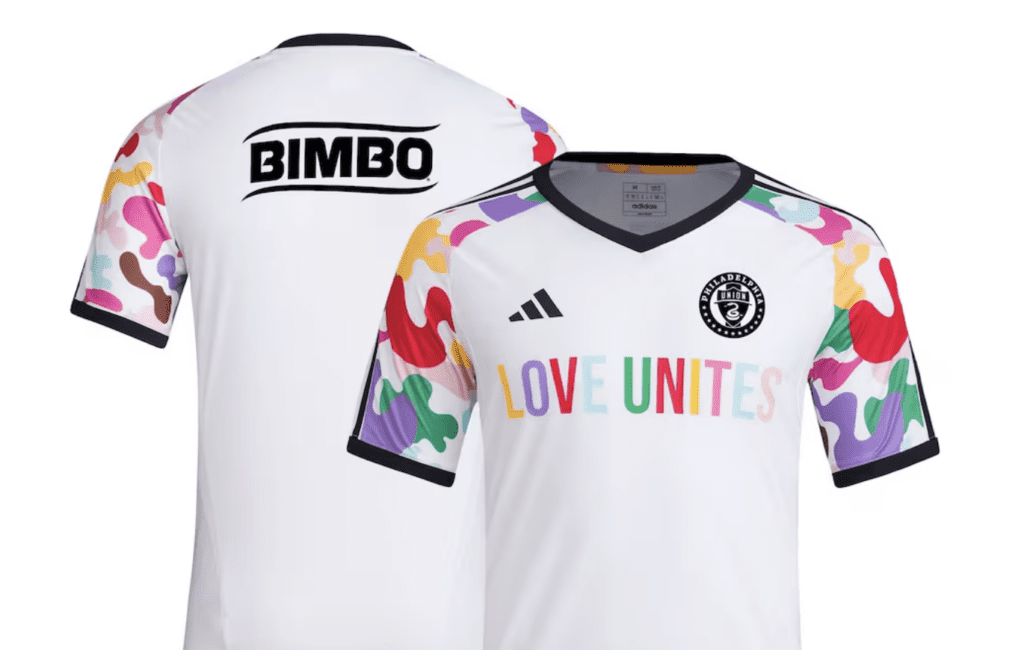 Pride pre-match jersey unveiled | Philadelphia Soccer Now